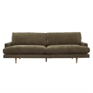 Avondale Chenille Sofa, Dark Olive Green - Bed Bath & Beyond - 37844020