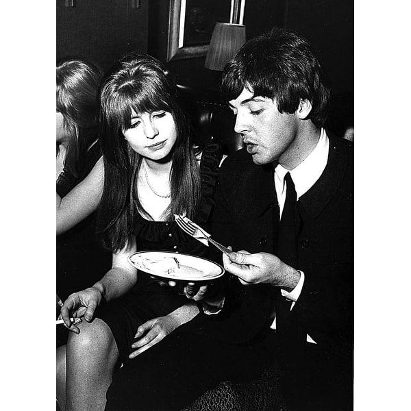 Paul McCartney eating and Jane Asher Photo Print - Bed Bath & Beyond ...
