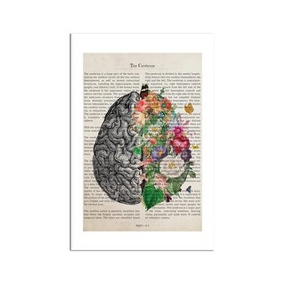 Brain Art Print Fine Art by Aged Pixel - Multi - Bed Bath & Beyond ...