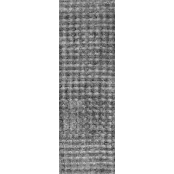 Brooklyn Rug Co Jeni Solid Plush Machine Washable Area Rug - Bed Bath ...