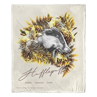Warner Brothers Harry Potter Hufflepuff Silk Touch Throw Blanket - Bed ...