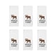Embroidered White Waffle Kitchen Towel Moose - Set of 6 - Bed Bath ...