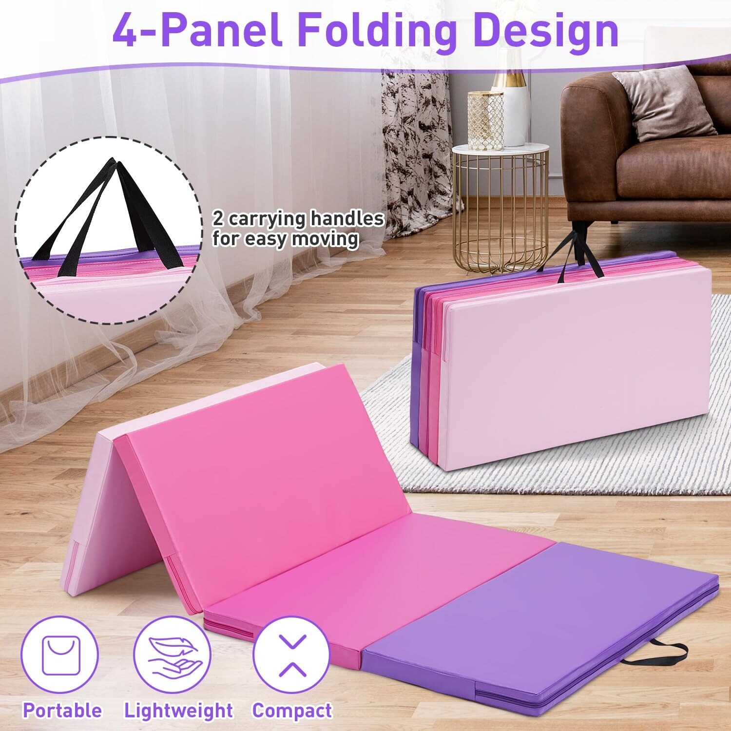 thick gym mats for kids