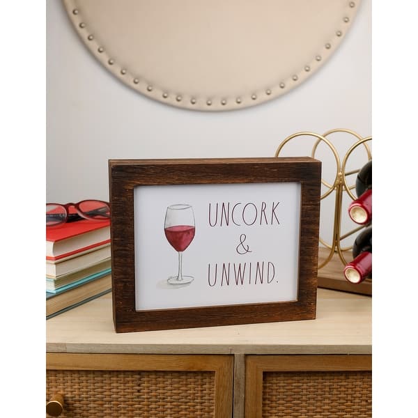 Rae Dunn Wine Themed Wall/Desk Plaque - Bed Bath & Beyond - 36097139
