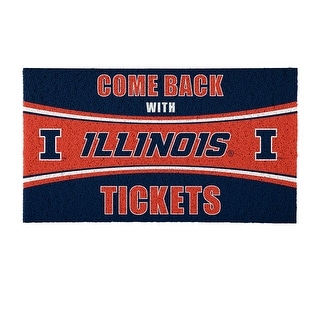 University of Illinois 28 in. x 16 in. PVC "Come Back With Tickets ...