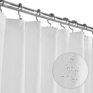 Fabric Shower Curtain Machine Washable - Bed Bath & Beyond - 40527305