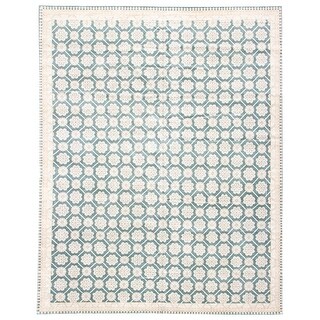 ECARPETGALLERY Hand-knotted Royal Oushak Dark Green Wool Rug - 12'1 x ...