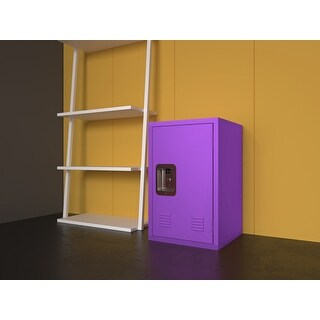24"H Metal Locker Storage Cabinet with 1 Doors - Bed Bath & Beyond ...