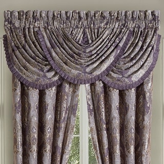 Five Queens Court Stefania Window Waterfall Valance - On Sale - Bed ...
