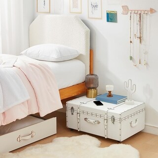 Texture® Brand Trunk - White Weave by DormCo - Bed Bath & Beyond - 38256827