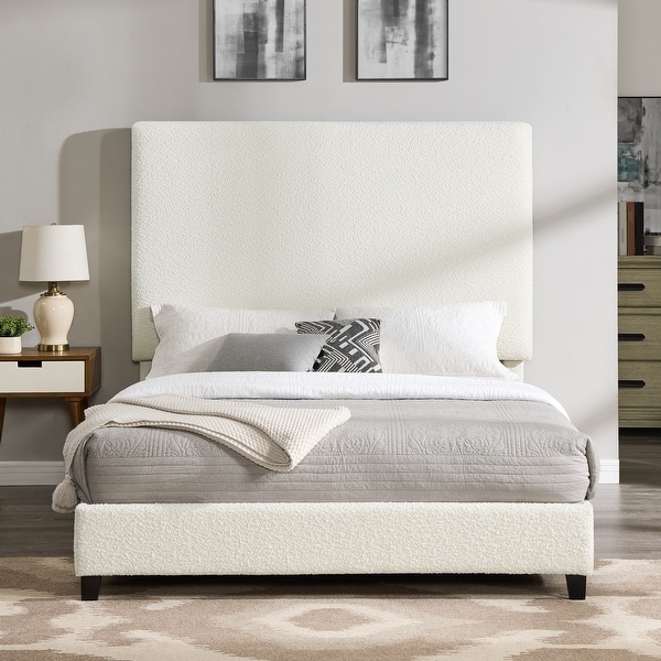 Alrai upholstered standard bed store