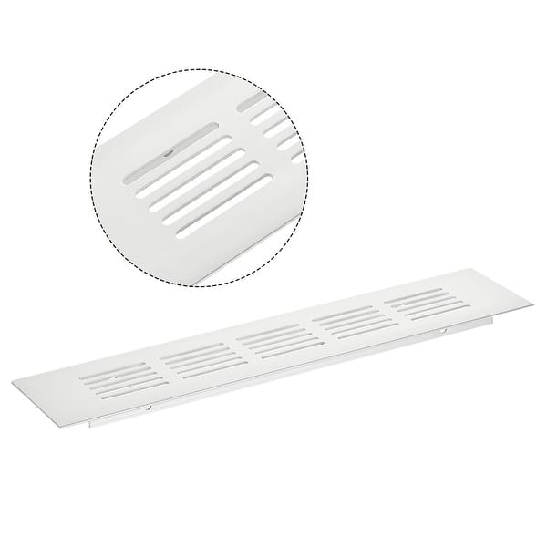 Rectangle Air Vents Grille Mesh Airflow Louver for Cabinet Bathroom ...