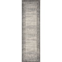Alexander Home Grant Modern Abstract Border Area Rug - On Sale - Bed ...