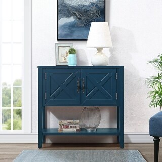 Wood Buffet Sideboard Console Table - Bed Bath & Beyond - 37685421