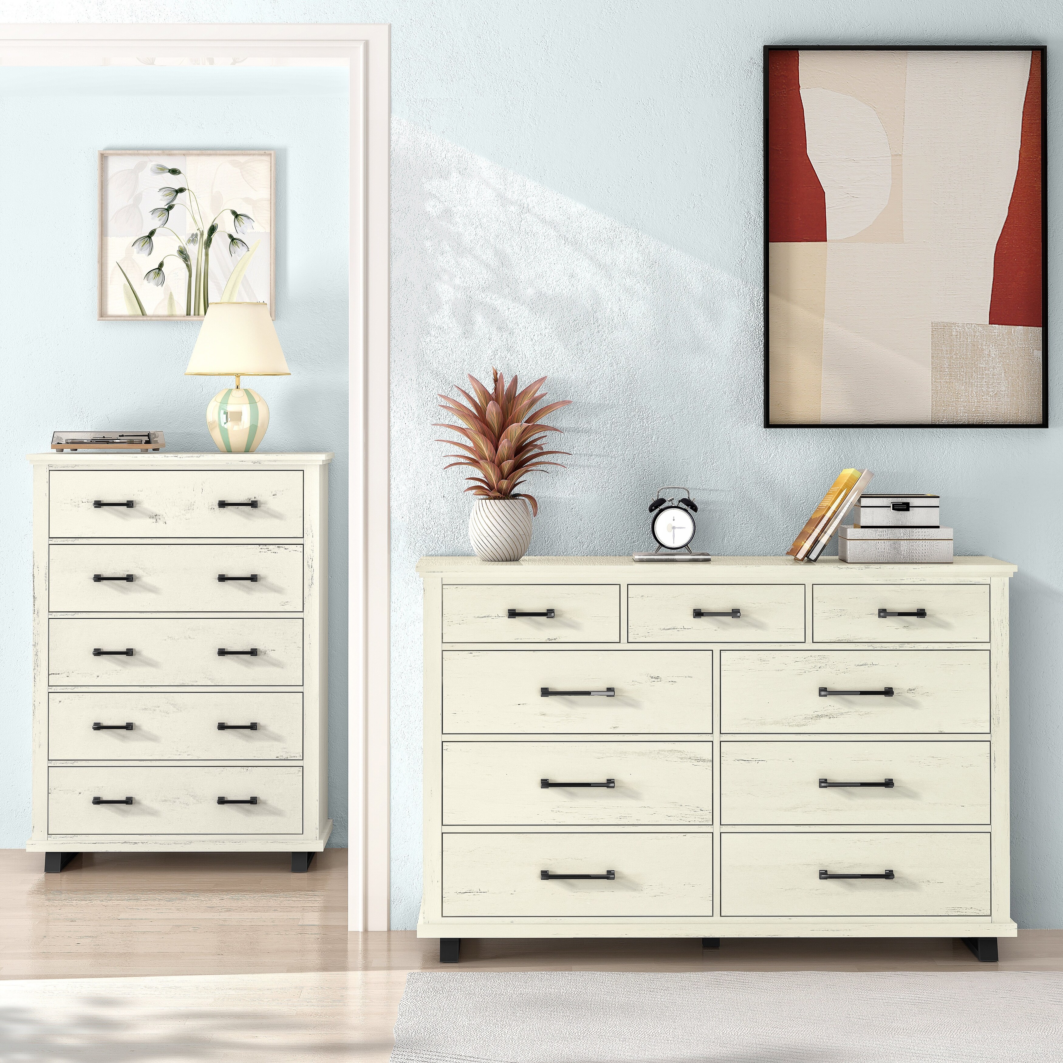 2 piece bedroom dresser set store