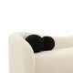 Leonie Faux Shearling Upholstered Sofa - Bed Bath & Beyond - 36965903