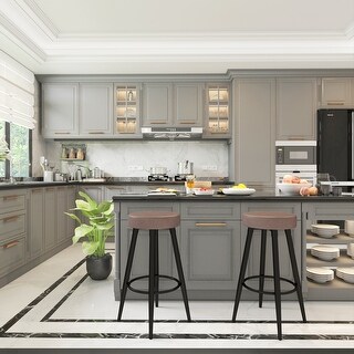 Metal Bar Stools, Round Kitchen Counter Stools - Bed Bath & Beyond ...