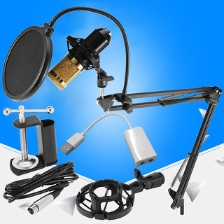 Condenser microphone set, BM-800 microphone set, with adjustable ...