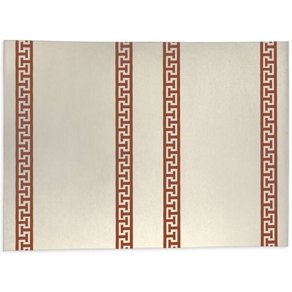 APHRODITE BORDER RUST Doormat By Becky Bailey - Bed Bath & Beyond ...