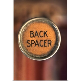 "Backspace typewriter key" Poster Print - Multi - Bed Bath & Beyond ...