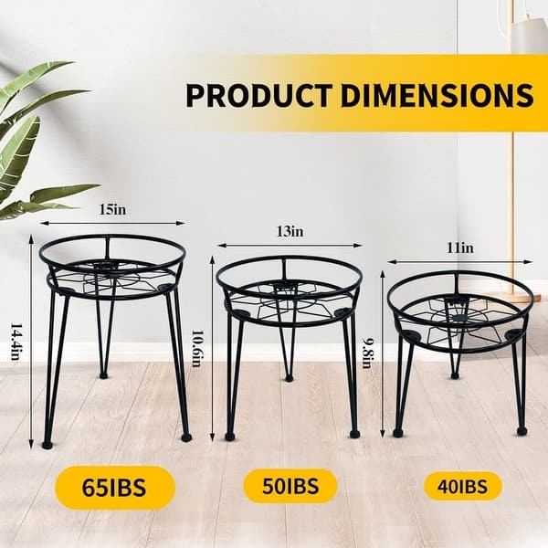 Heavy Duty Flower Pot Stands for Multiple Plant - Bed Bath & Beyond ...