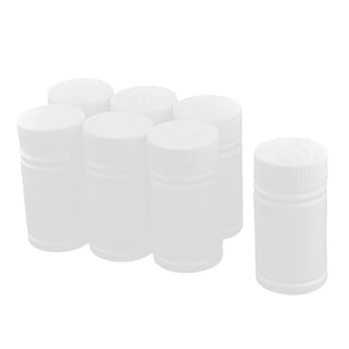 Home Plastic Pill Chemical Reagent Vial Holder Storage Bottle 7pcs ...