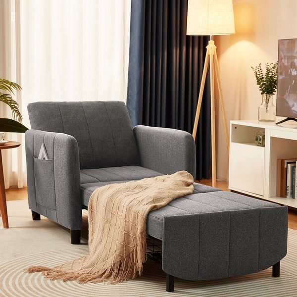 Bed with chairs and recliner store