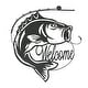 19 Inch Laser Cut Metal Bass Sign Home Decor Vintage Wall Hanging Art ...