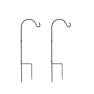 Sunnydaze Single Shepherd Hooks - Size Options Available - Bed Bath ...
