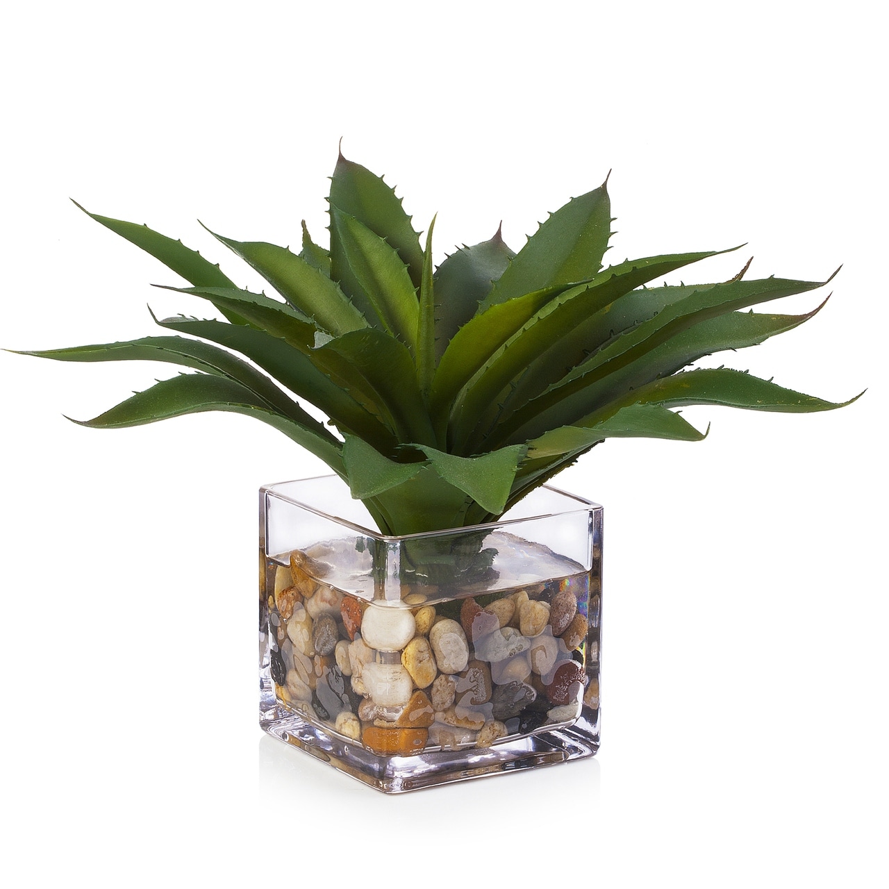 Small Glass Cube Floral Arrangement - Bed Bath & Beyond - 11527773