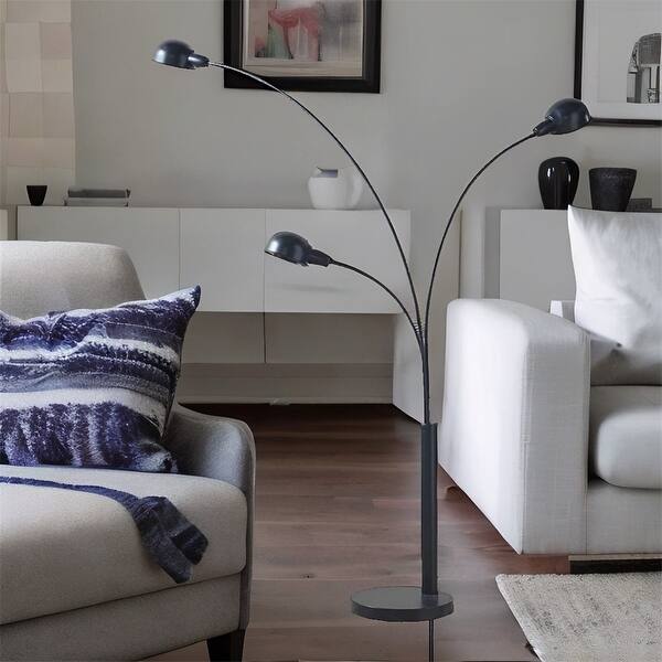 Arc 3-Light Adjustable Floor Lamp - Bed Bath & Beyond - 38340547