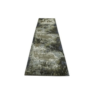 Wahi Rugs Modern Abstract Broken Design Wool/silk Hand Knotted Rug 2 ...