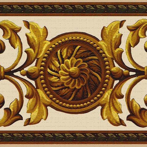 gold border roll