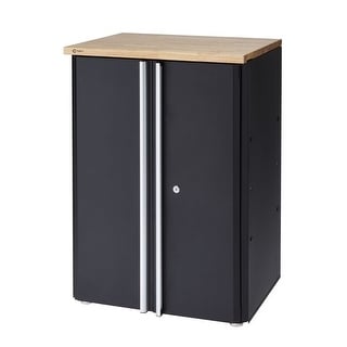 TRINITY 24" Garage Base Cabinet w/ 2 Doors, Black - Bed Bath & Beyond ...