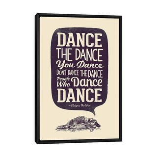 iCanvas "Platypus The Wise" by Victor Vercesi Framed Canvas Print - Bed ...