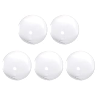 18mm Diameter Acrylic Ball Clear/Transparent Sphere Ornament 0.7" 5Pcs ...