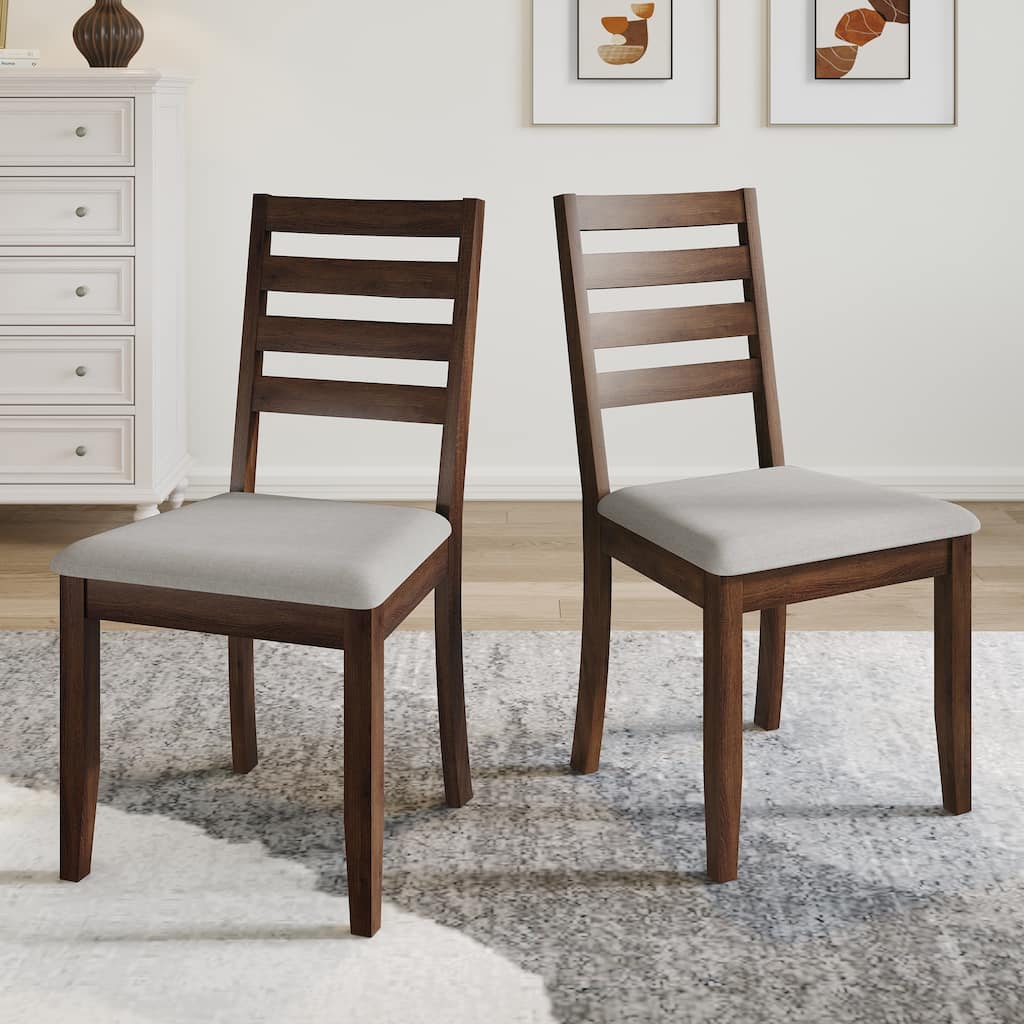 CraftPorch Elegant Wooden Dining Chairs (Set of 2) - On Sale ...