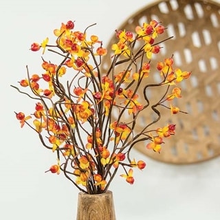 Bittersweet Berry Spray 18" - Brown, Yellow - Bed Bath & Beyond - 40269858