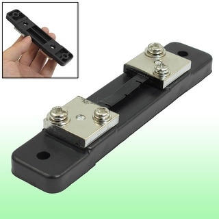 30A 75mV DC AC Current Shunt Resistor for Digital Ampere Analog Meter ...