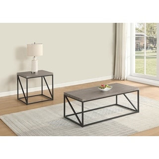 Birdie Coffee And End Table Set Sonoma Grey - Bed Bath & Beyond - 42921971