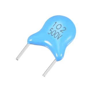 Ceramic Capacitor 500V 1000PF Disc Capacitors for Elec Circuit 20pcs ...