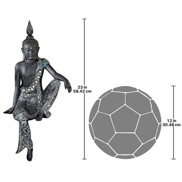 Design Toscano Bodhisattva Discovering Nirvana Asian Statue - Bed Bath ...