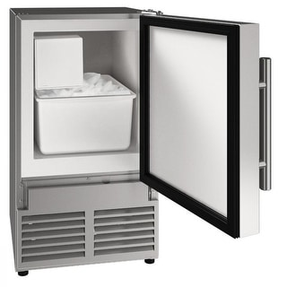 U-Line UACR014-WS01A Ice Maker 14 In Reversible Hinge White Solid 115v ...
