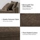 Franco Modern Upholstered Storage Bench with Two Throw Pillows - Bed ...