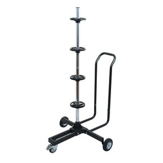 GarageMate Tire Stand Dolly with Handle and Wheels 220 lb. Capacity ...