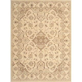 Ahgly Company Machine Washable Contemporary Sand Brown Area Rugs - Bed ...