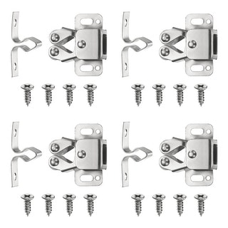Double Roller Cabinet Latch, Built-In Spring Cabinet Catch Hardware ...