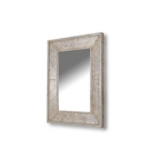 Fairview Home Wall Mirror - Beige - 35W x 2.5D x 46H - Bed Bath ...