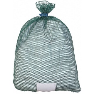 Mesh Laundry Bag: Rubber Closure, Medium Wt Polyester, 36 in Overall Lg ...