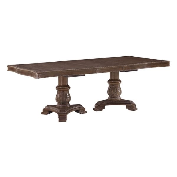 Signature Design By Ashley Charmond Extendable Dining Table - Brown ...